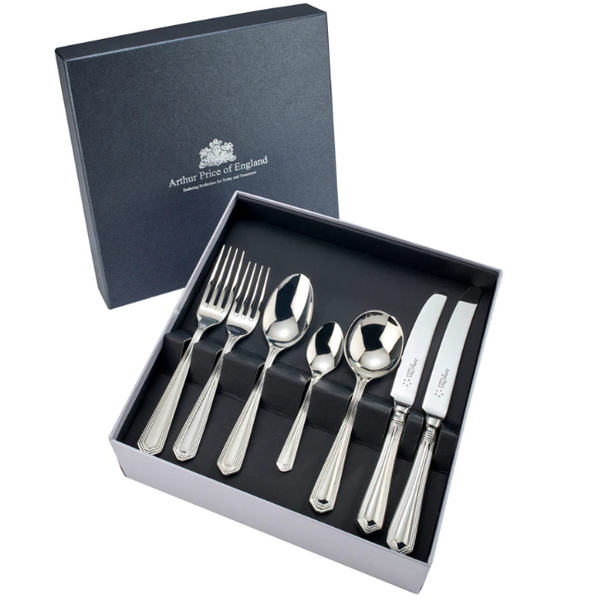 Arthur Price Sovereign Stainless Steel Chester 44 Piece Gift Set ...